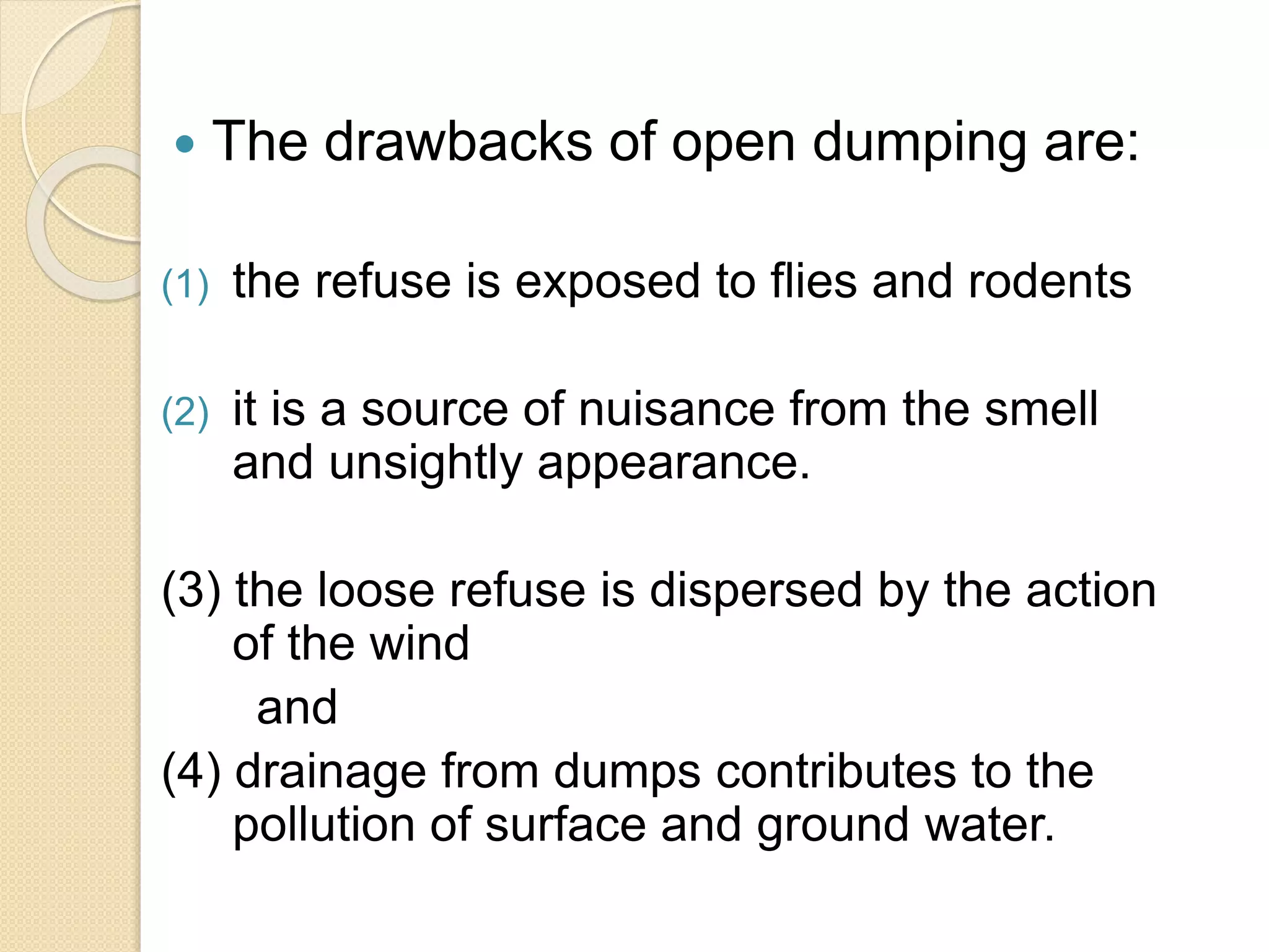 Disposal of Wastes | PPTX