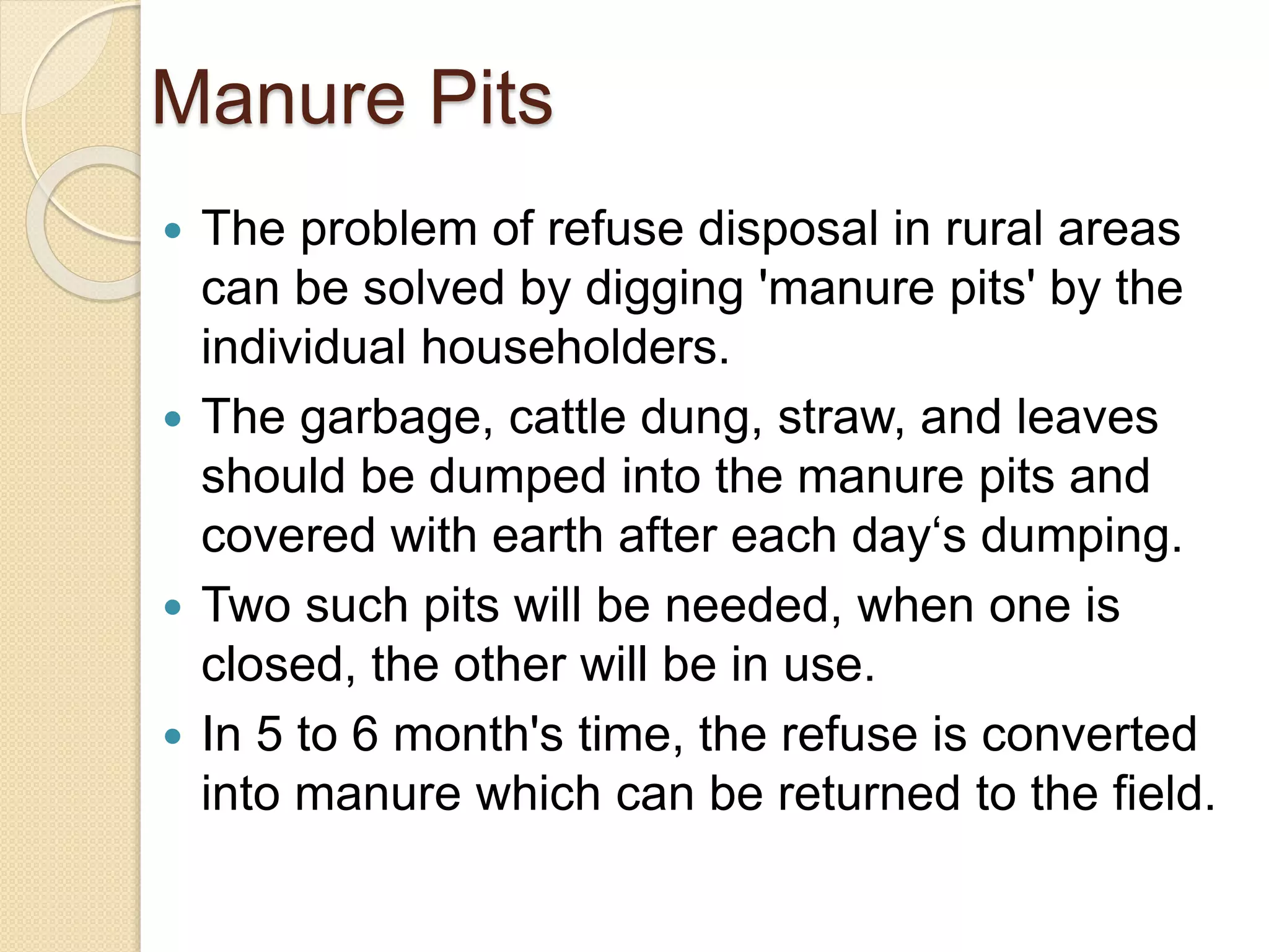 Disposal of Wastes | PPTX