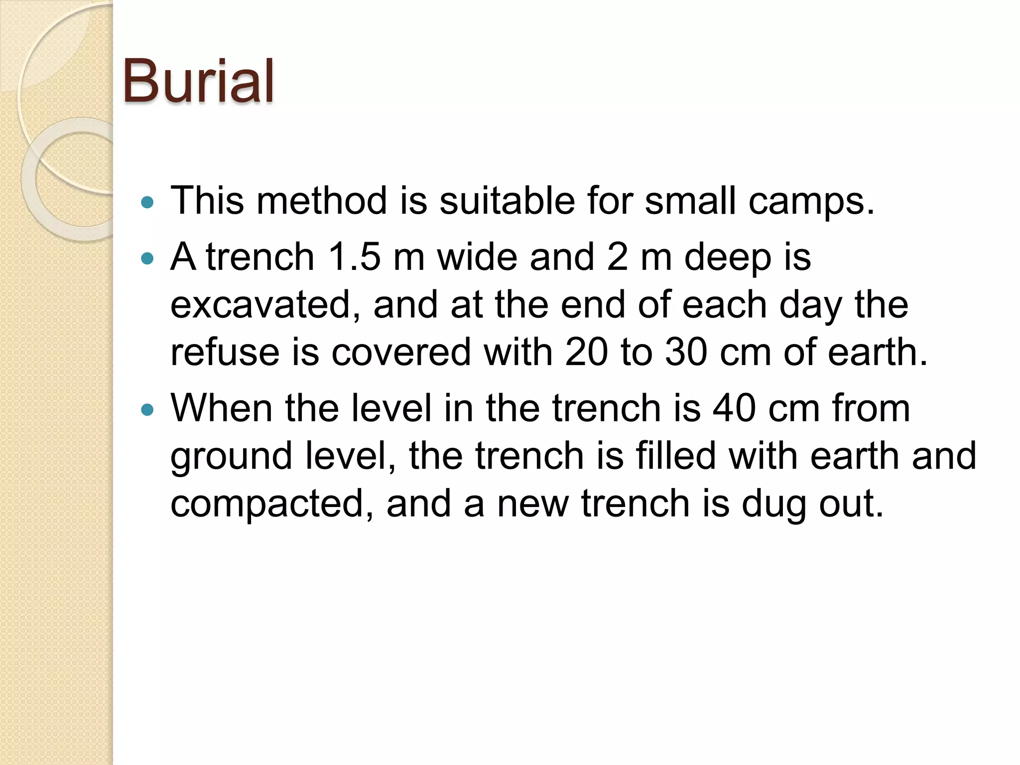 Disposal of Wastes | PPTX