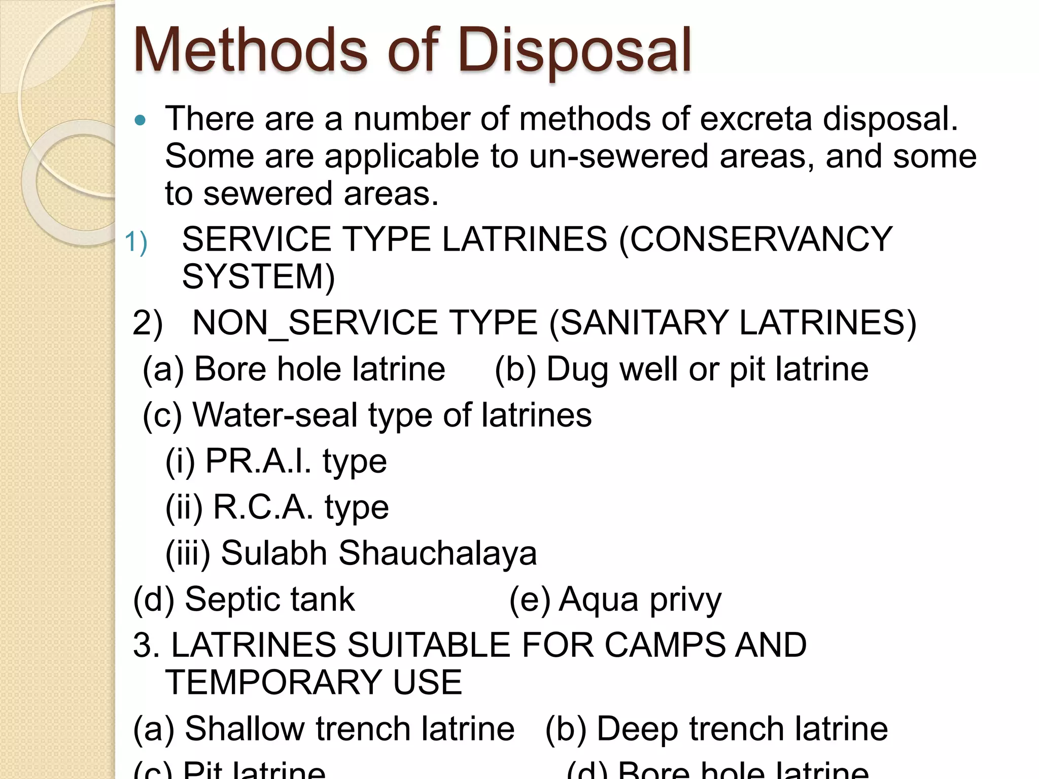 Disposal of Wastes | PPTX