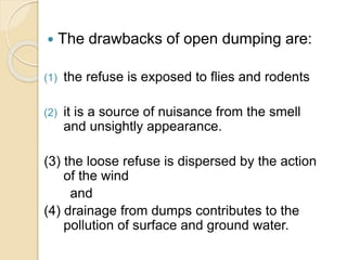 Disposal of Wastes | PPTX