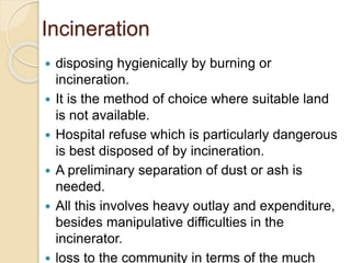 Disposal of Wastes | PPTX