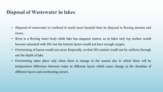 Disposal of wastewater | PPTX