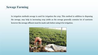 Disposal of wastewater | PPTX