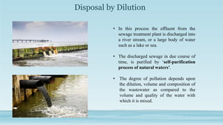 Disposal of wastewater | PPTX