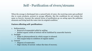 Disposal of wastewater | PPTX