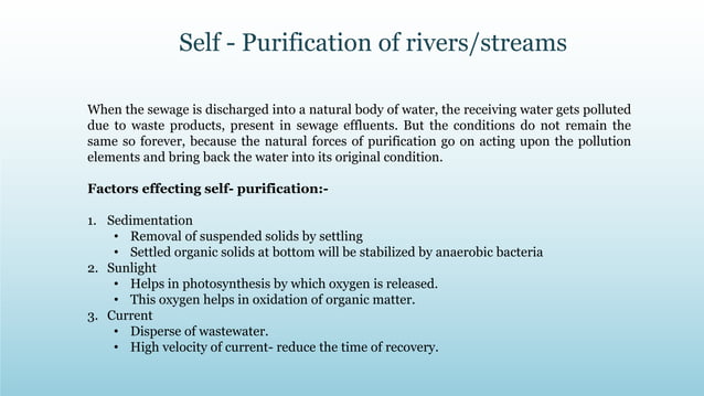 Disposal of wastewater | PPTX