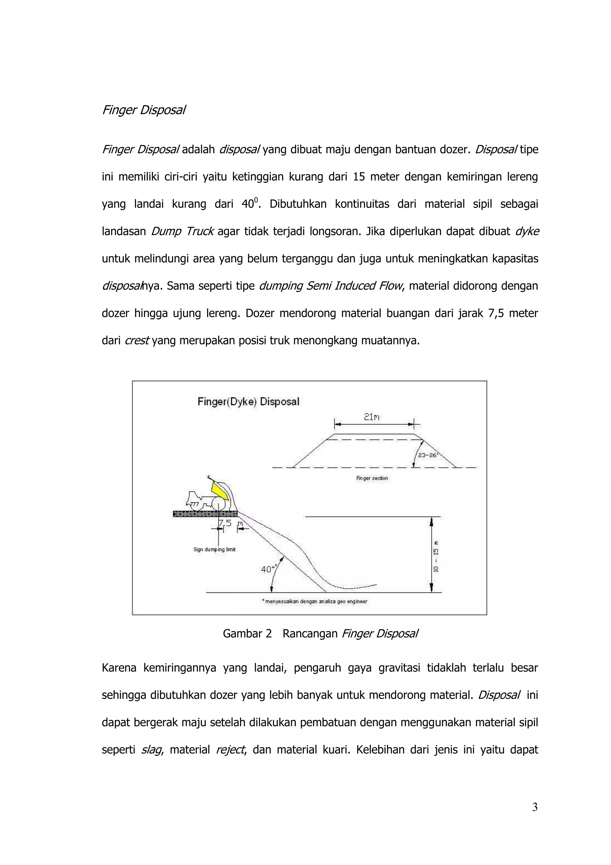 Disposal Pertambangan | DOCX