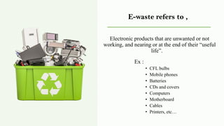 E-Waste | PPT