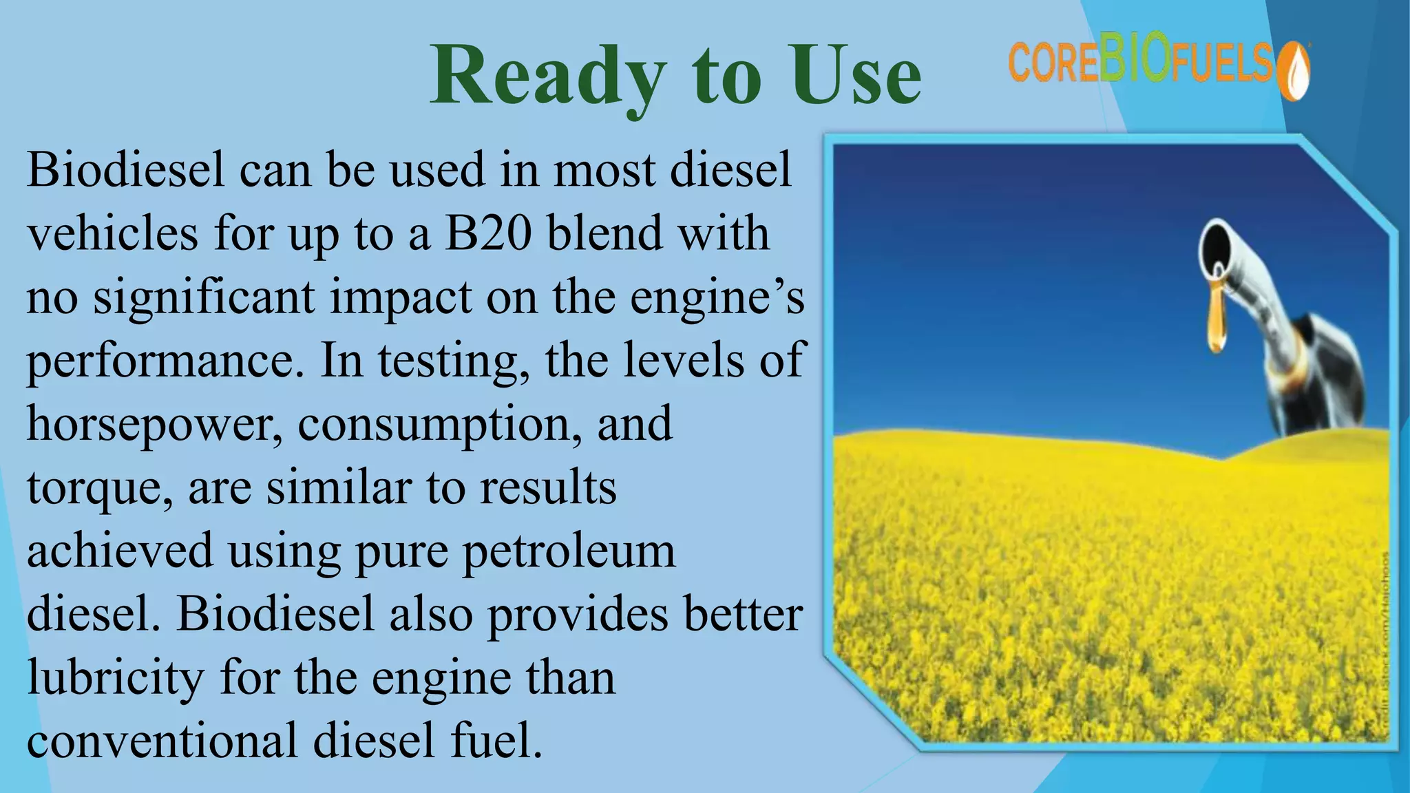 Dispose Of Used Cooking Oil At Core Biofuels.pptx