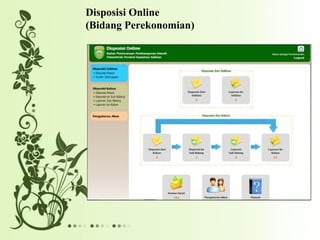Disposisi online | PPT
