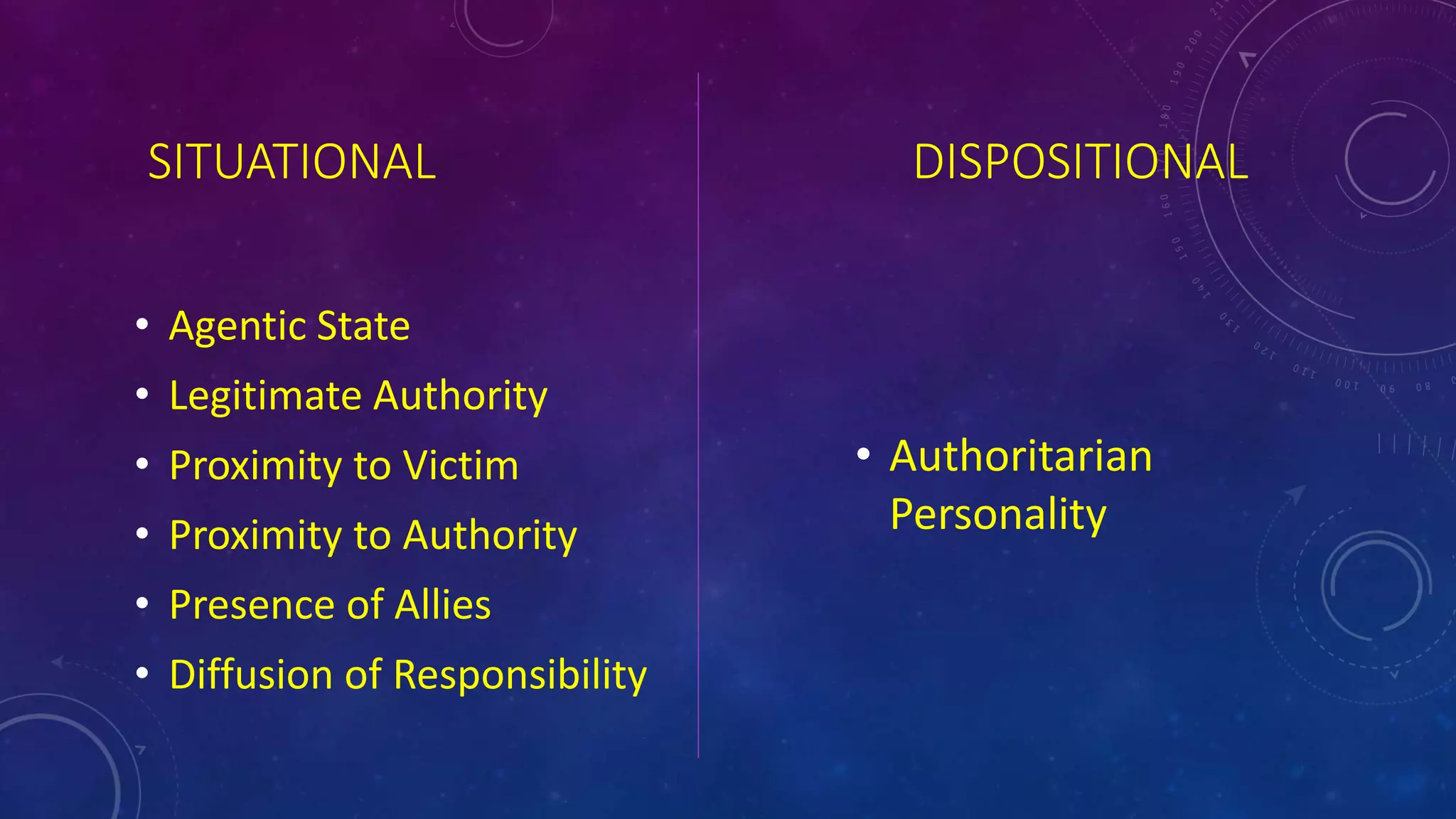 Dispositional factors | PPTX