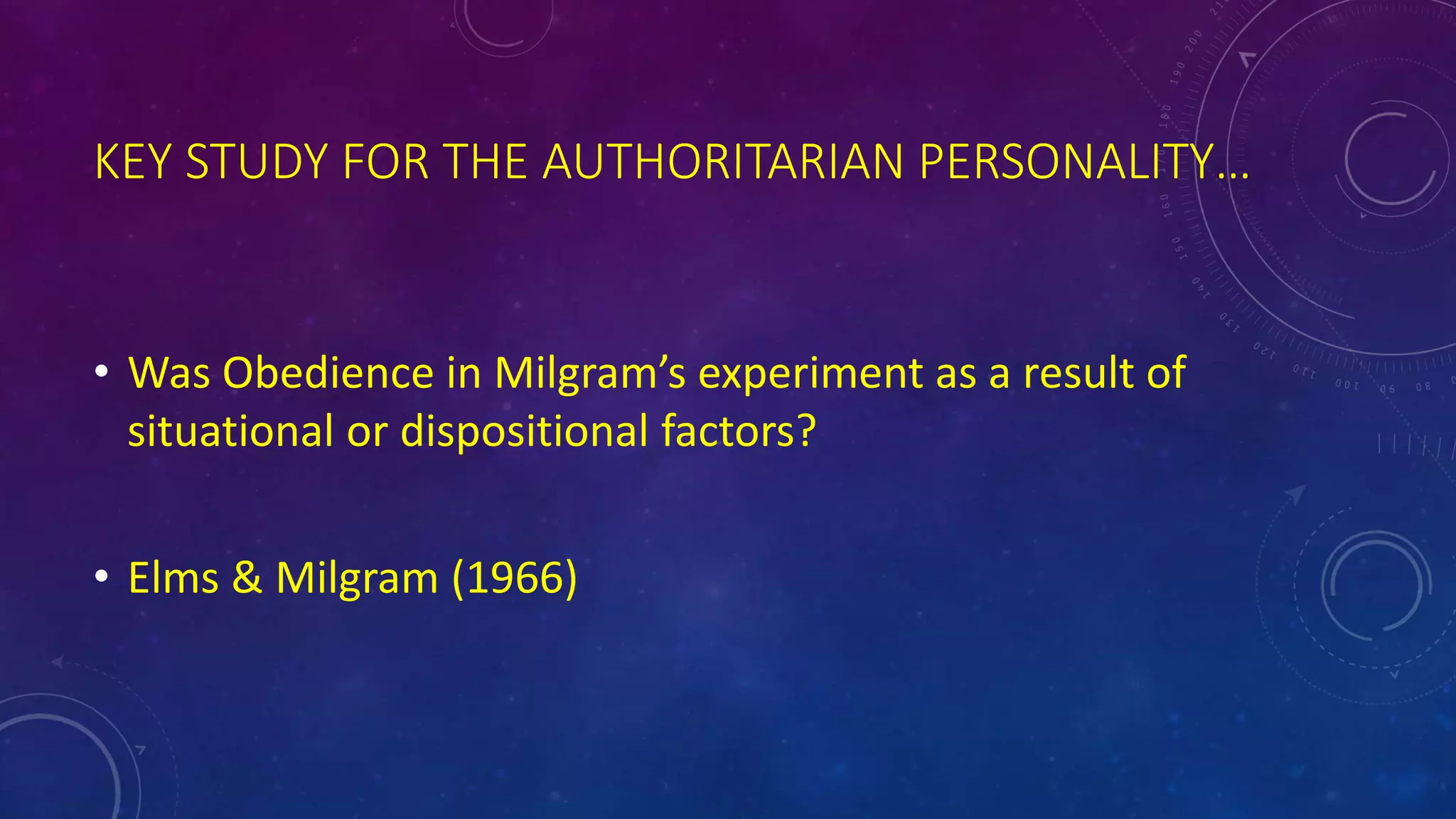 Dispositional factors | PPTX