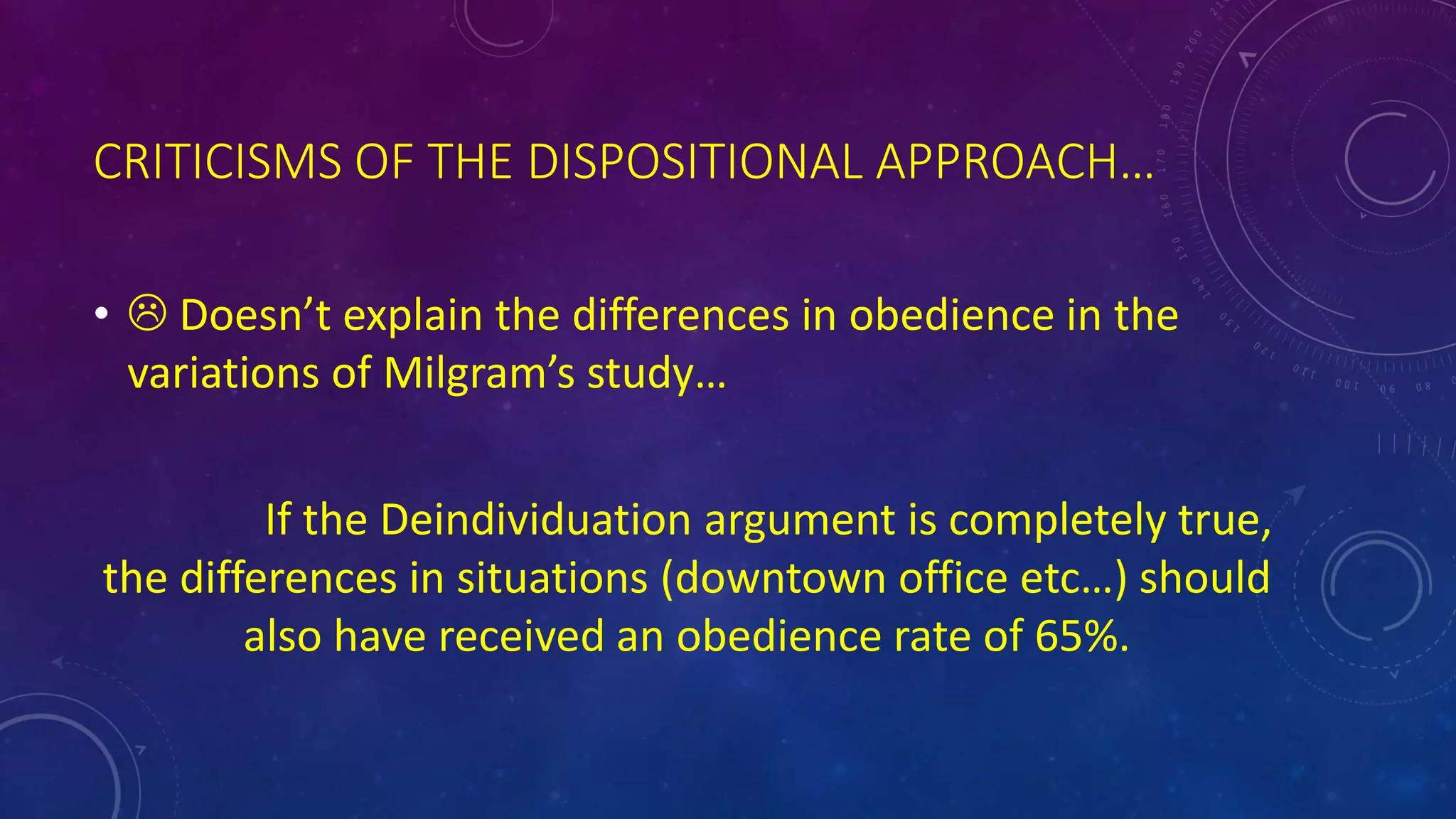 Dispositional factors | PPTX