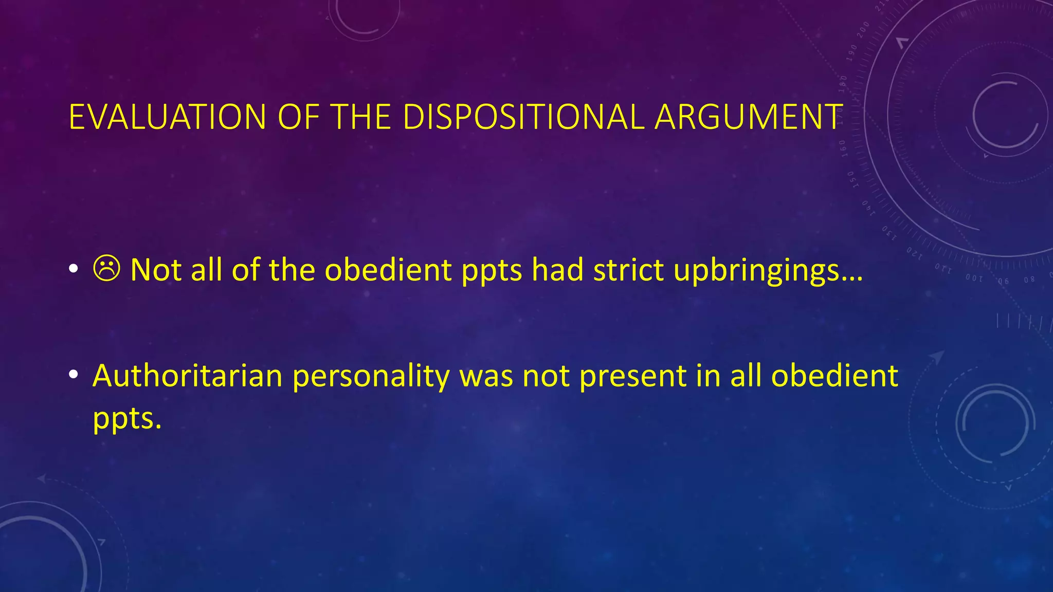 Dispositional factors | PPTX