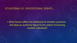 Dispositional factors | PPT