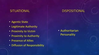 Dispositional factors | PPT