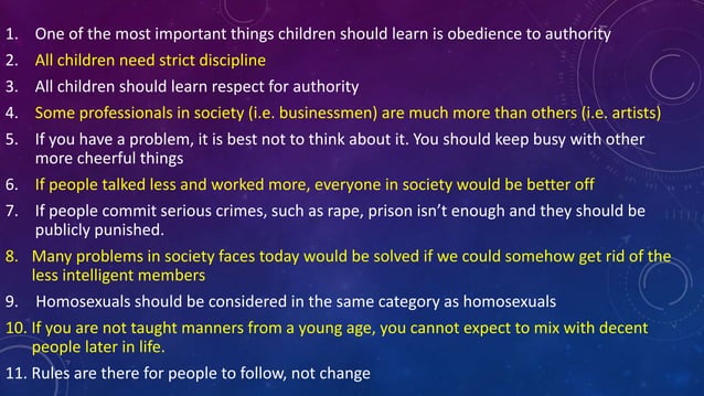 Dispositional factors | PPT