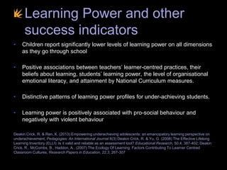 Dispositional Learning Analytics: Learning Power in Complex Systems | PPTX