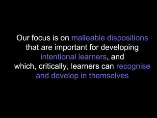 Dispositional Learning Analytics: Learning Power in Complex Systems | PPTX