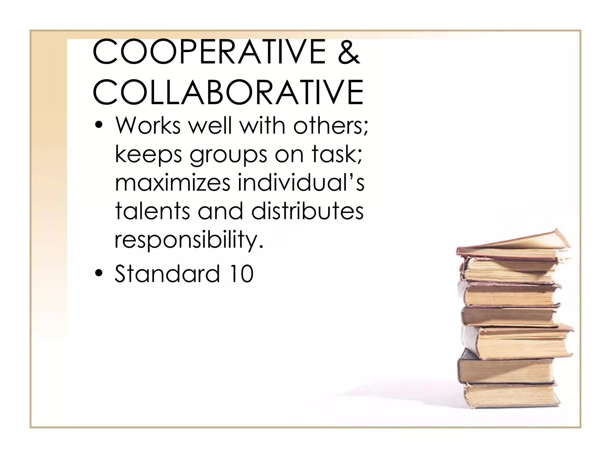 Teaching Dispositions | PPT