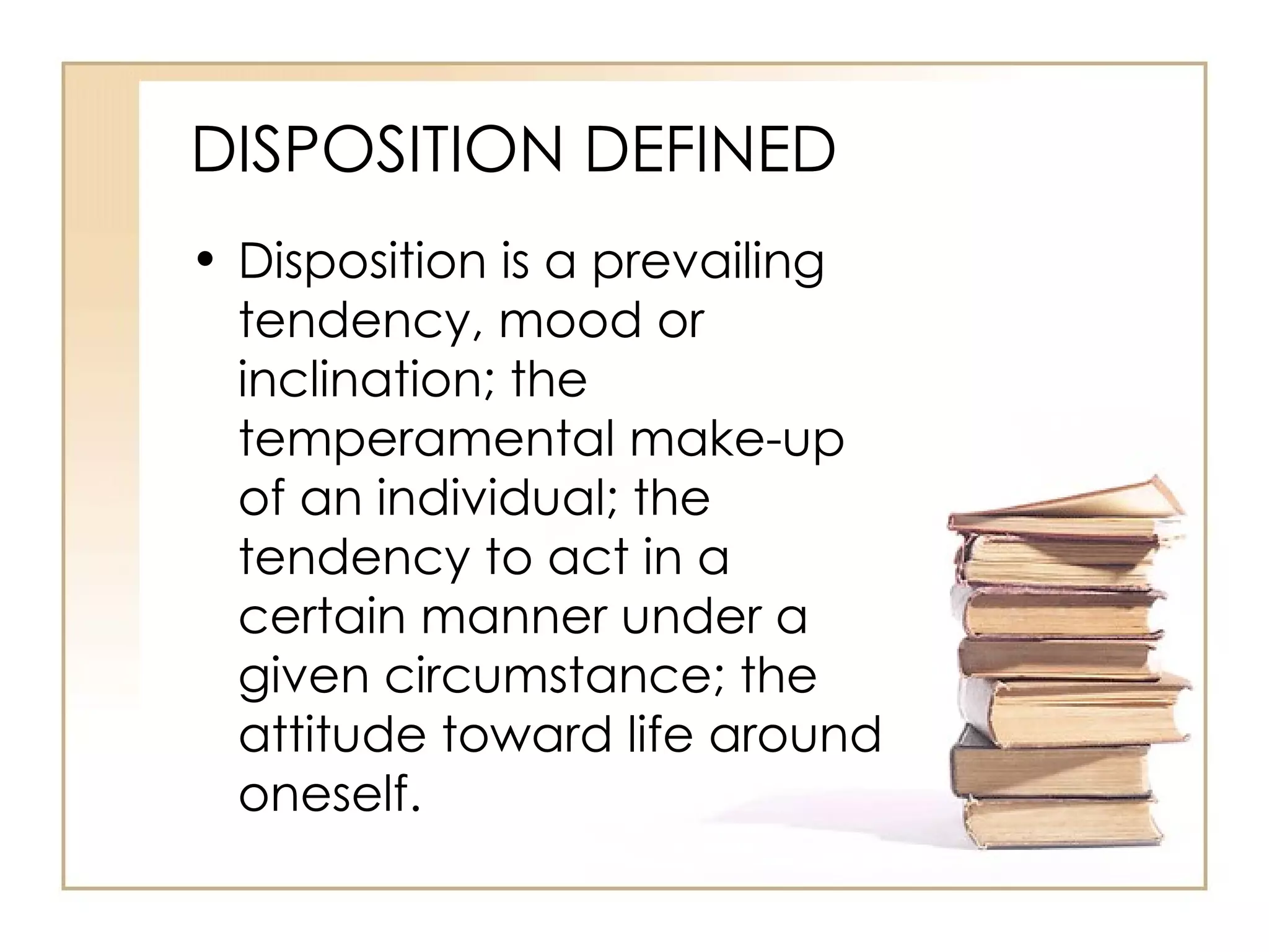 Teaching Dispositions | PPT