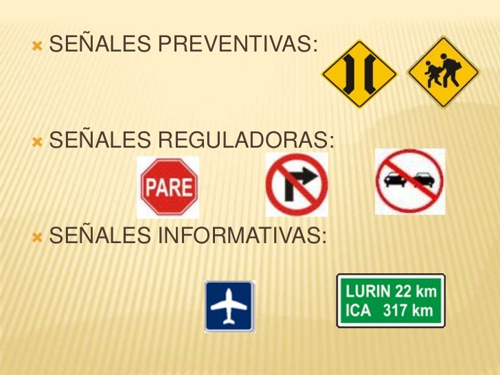 Dispositivos de control de tránsito