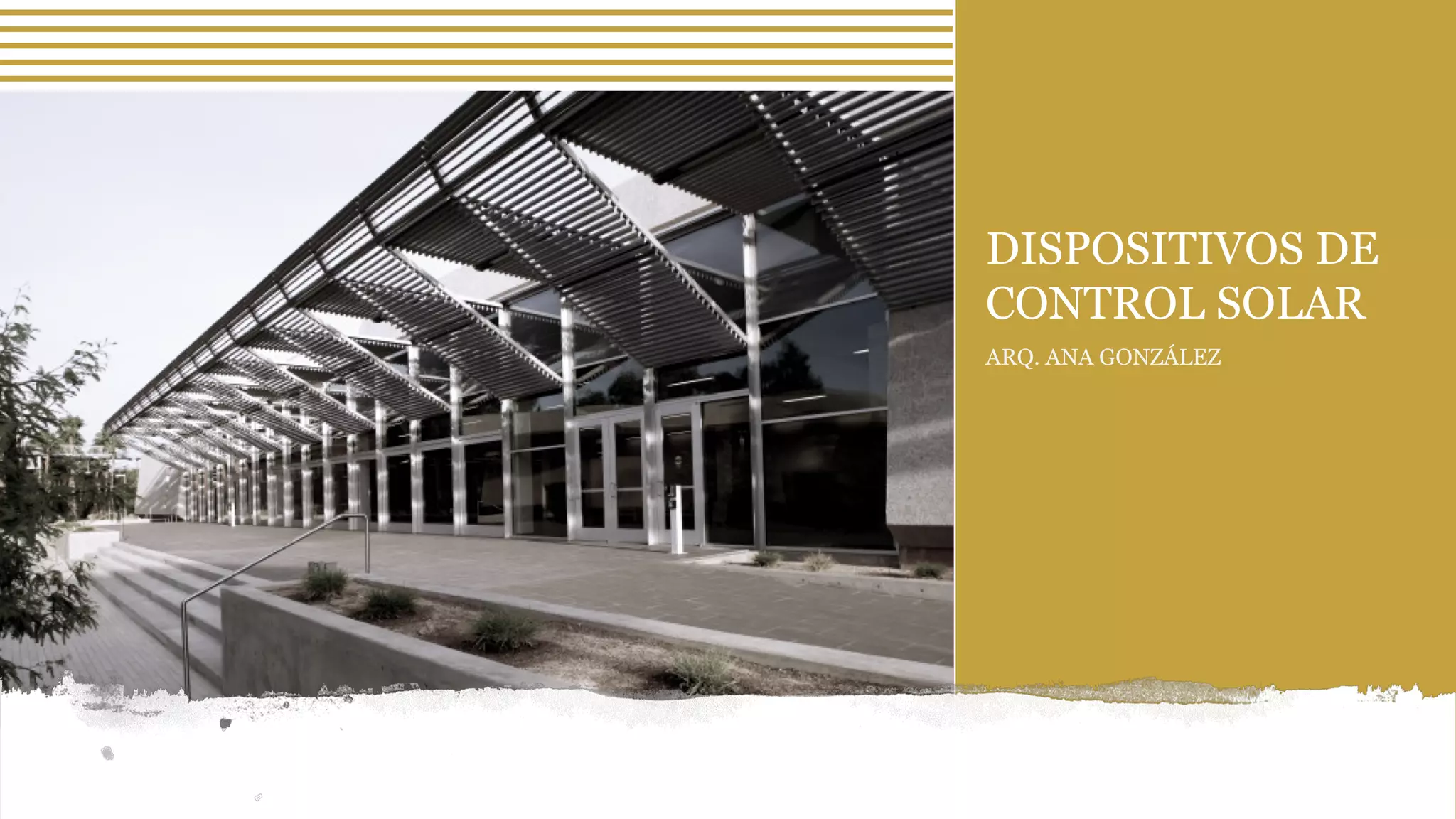 Dispositivos de control solar | PDF