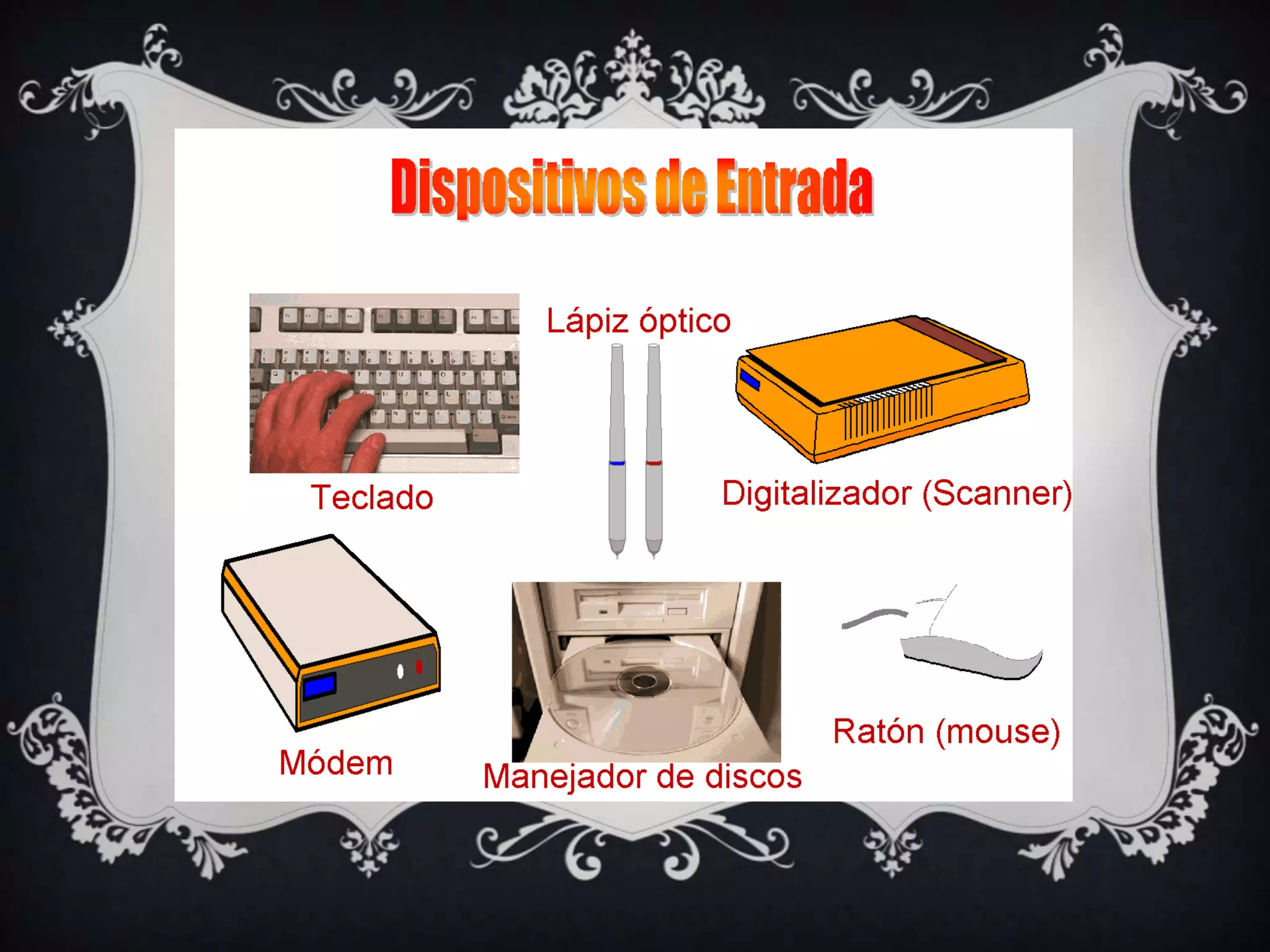 Dispositivos de entrada y salida de la computadora | PPTX