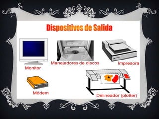Dispositivos de entrada y salida de la computadora | PPTX