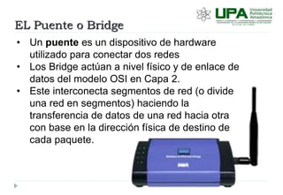 Dispositivos de red | PPTX