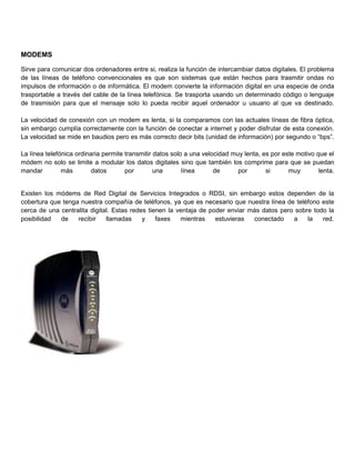 Dispositivos para conexión de redes | PDF