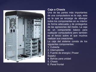 Dispositivos que conforman un computador | PPT