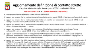 Covid 19: caso sospetto, contatto stretto, paziente guarito | PPT