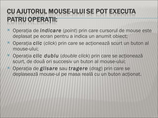 Dispozitive de intrare | PPT