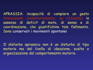 Disprassia evolutiva e aprassia b | PPT