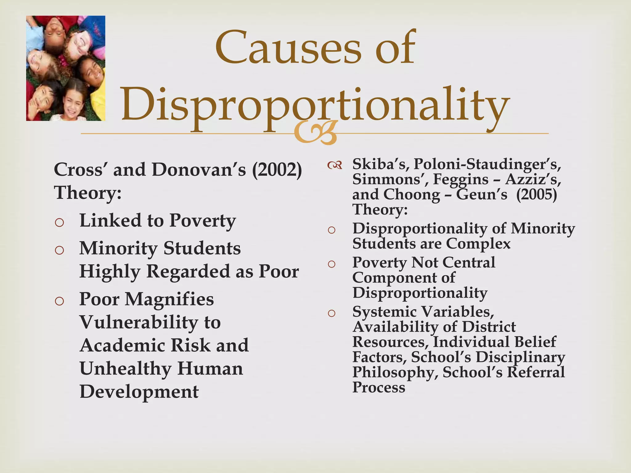 Disproportionality in special education persuasive presentation | PPTX