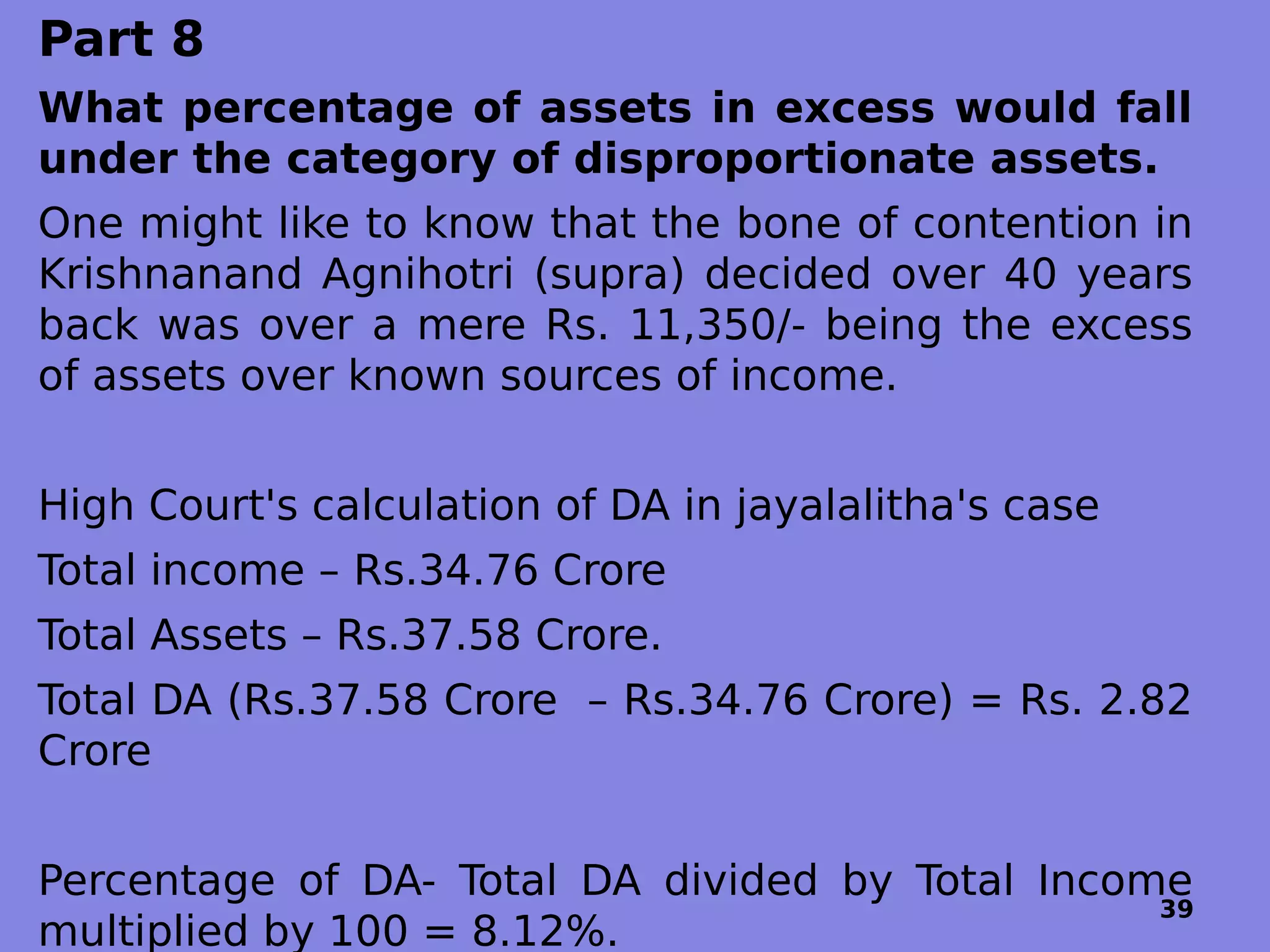 Disproportionate Assets | PDF
