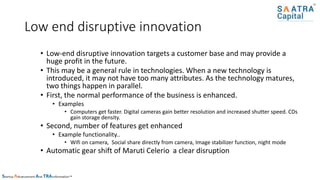 Disruptive Innovation "A must for Startup Entrepreneur" | PPTX ...