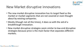 Disruptive Innovation "A must for Startup Entrepreneur" | PPTX ...