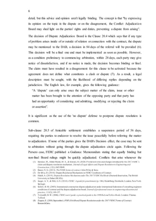 Dispute Resolution And DAAB FIDIC Contracts.docx