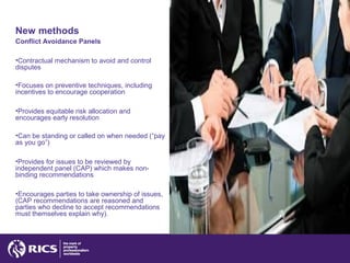 Dispute resolution in construction | PPT