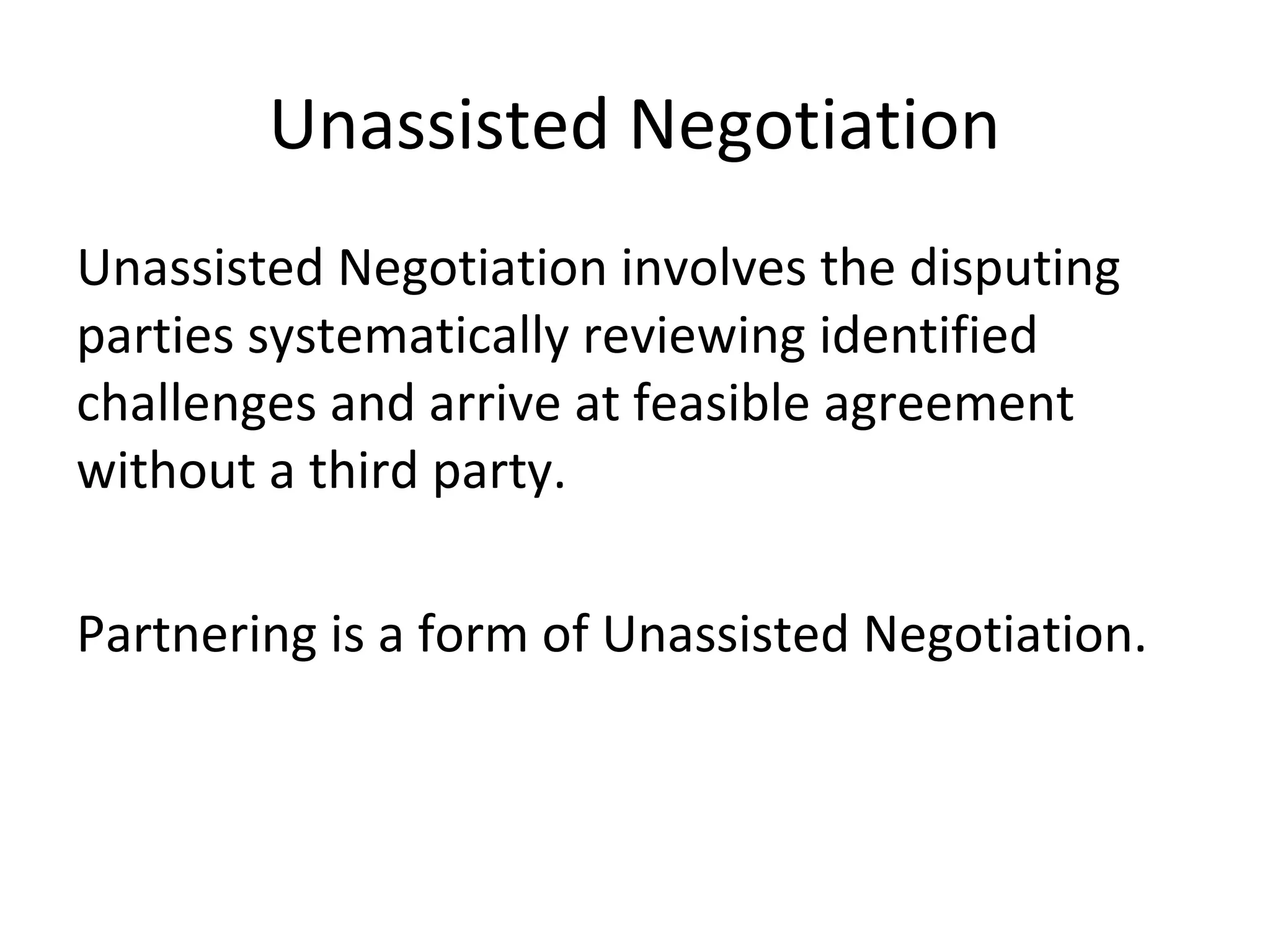 Dispute Resolution Methods | PPT