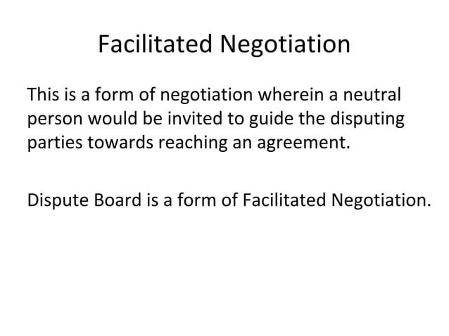 Dispute Resolution Methods | PPT | Legal Services Industry | Industries