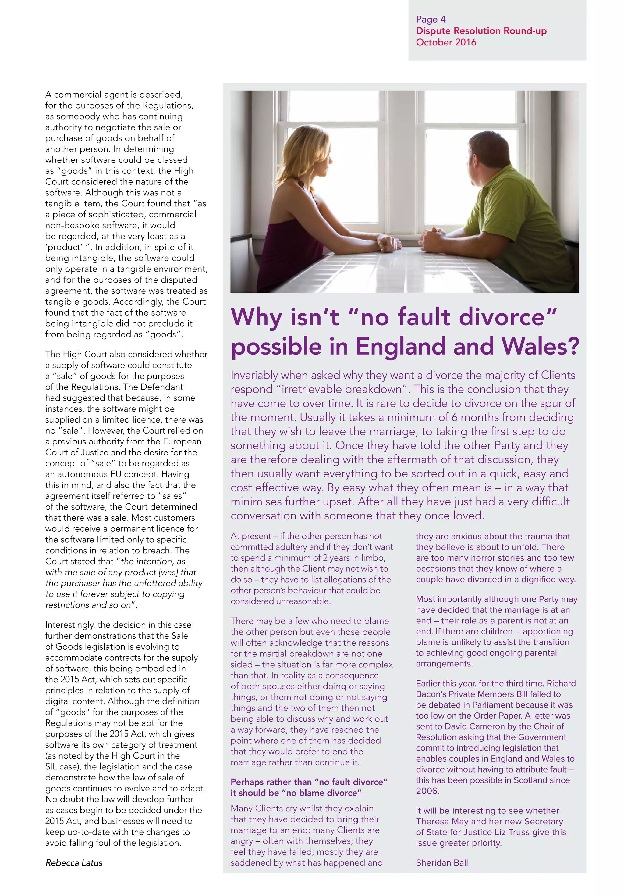 Rollits Dispute Resolution Newsletter October 2016 | PDF