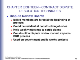 Dispute resolution technique | PPTX