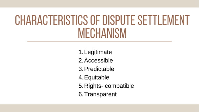 dispute settlement mechanism.pdf