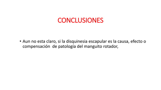 Disquinesia escapular post fractura clavicular | PPTX