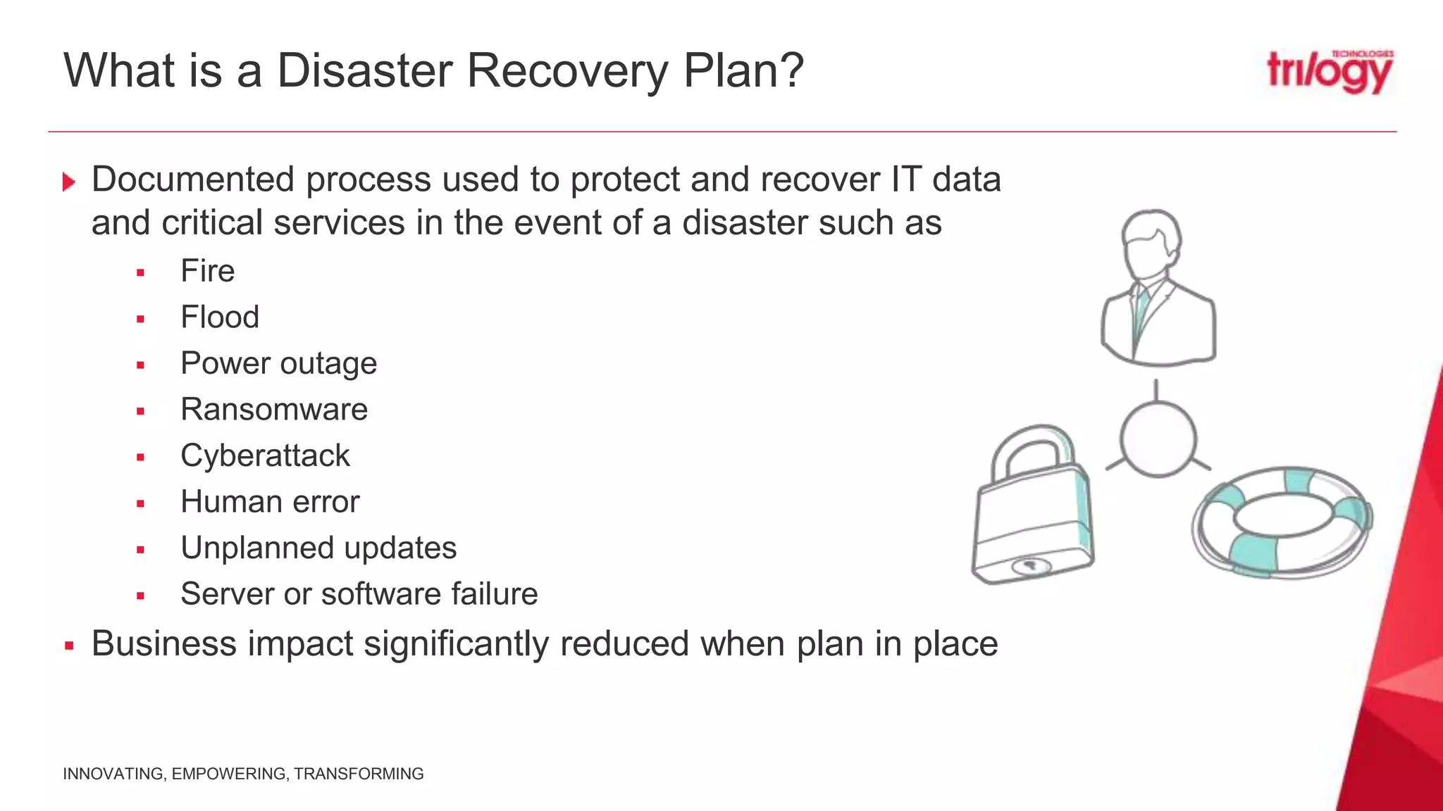 What's in a Disaster Recovery Plan? | PPT
