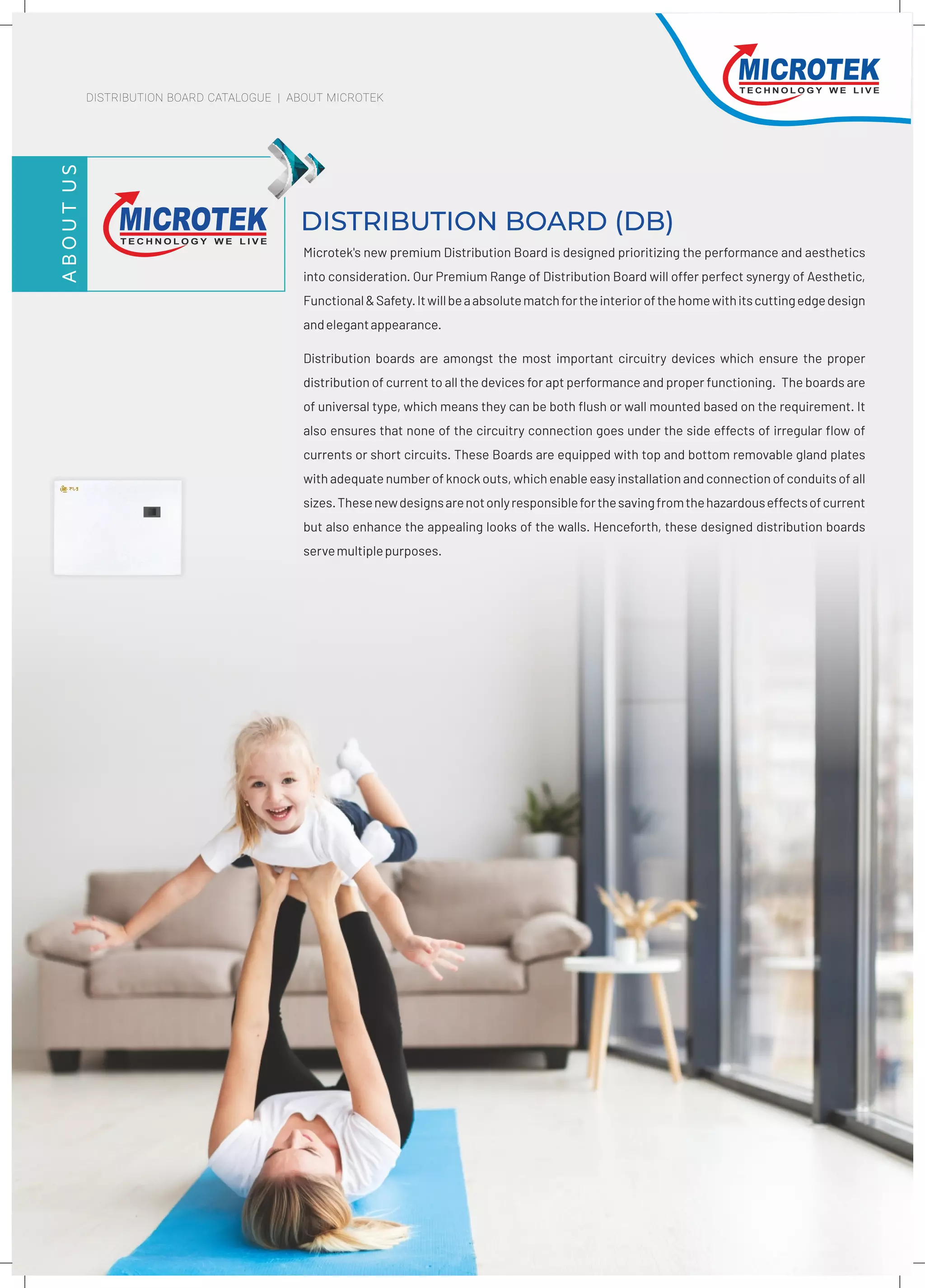 Disrtibution board - Microtek | PDF